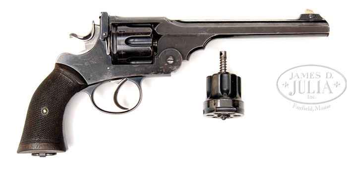 CASED WEBLEY GREEN TARGET MODEL 1894 WITH AUXILIARY .297/ .230 MORRIS ...