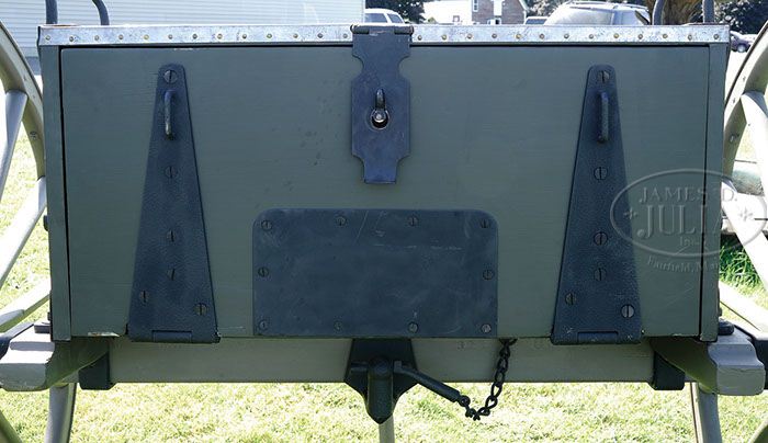 RARE U.S. ARMY MODEL 1874 GATLING GUN LIMBER.