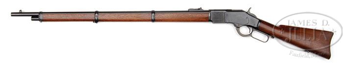 *SCARCE WINCHESTER MODEL 1873 LEVER ACTION MUSKET.
