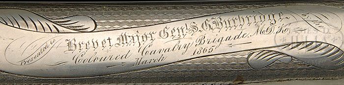 HIGH GRADE FULL STATUE PRESENTATION SWORD TO GENERAL STEPHEN “BUTCHER ...