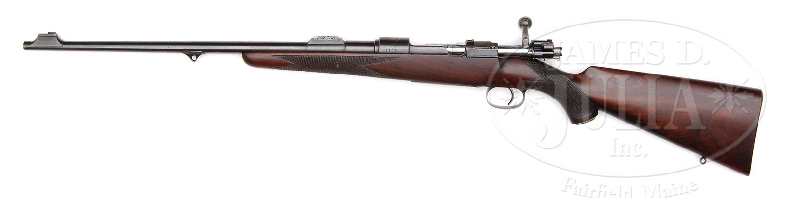 *RIGBY MAUSER SHORT RIFLE WITH CASE.