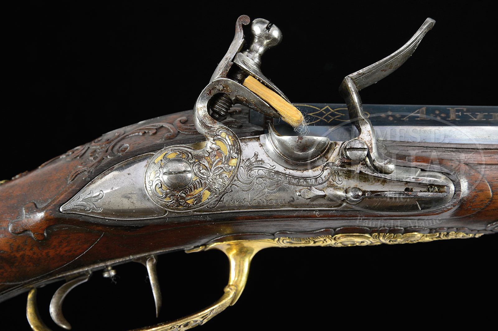 EXCEPTIONALLY FINE 18TH CENTURY JAEGER RIFLE BY CHRISTOPH WILHELM ...