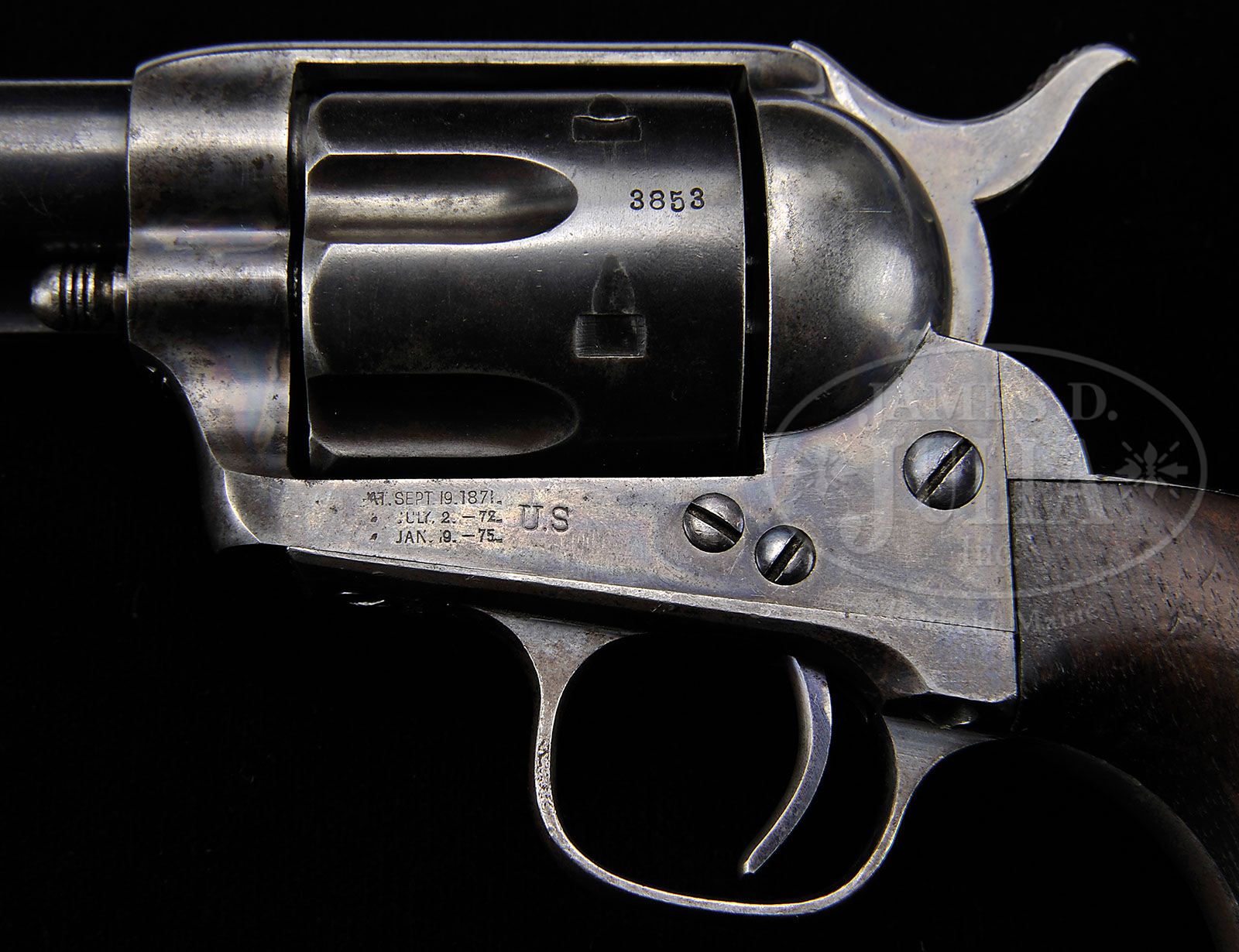 COLT CAVALRY SINGLE ACTION ARMY REVOLVER.