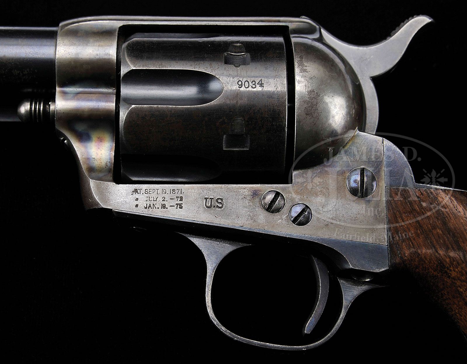 COLT CAVALRY SINGLE ACTION ARMY REVOLVER.