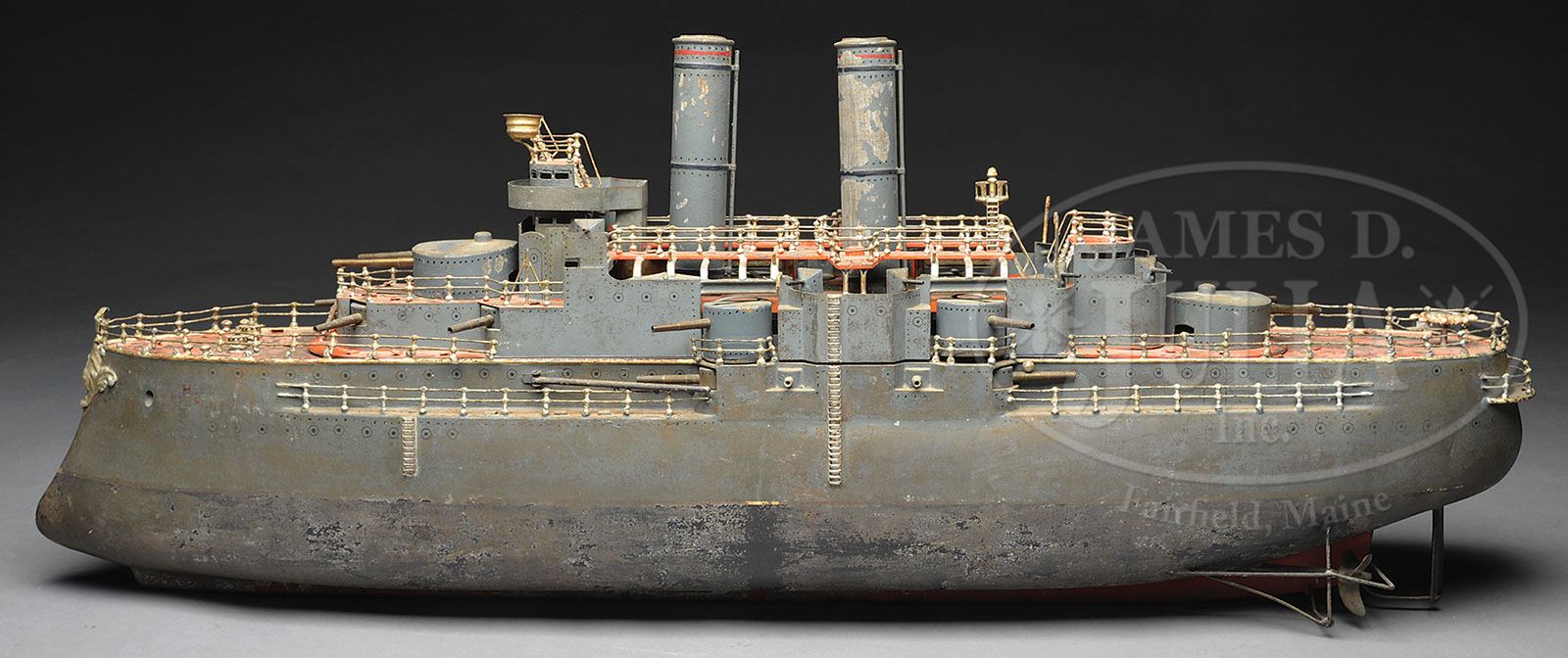 THE LARGEST MARKLIN SECOND SERIES BATTLESHIP “HMS RUSSELL”.