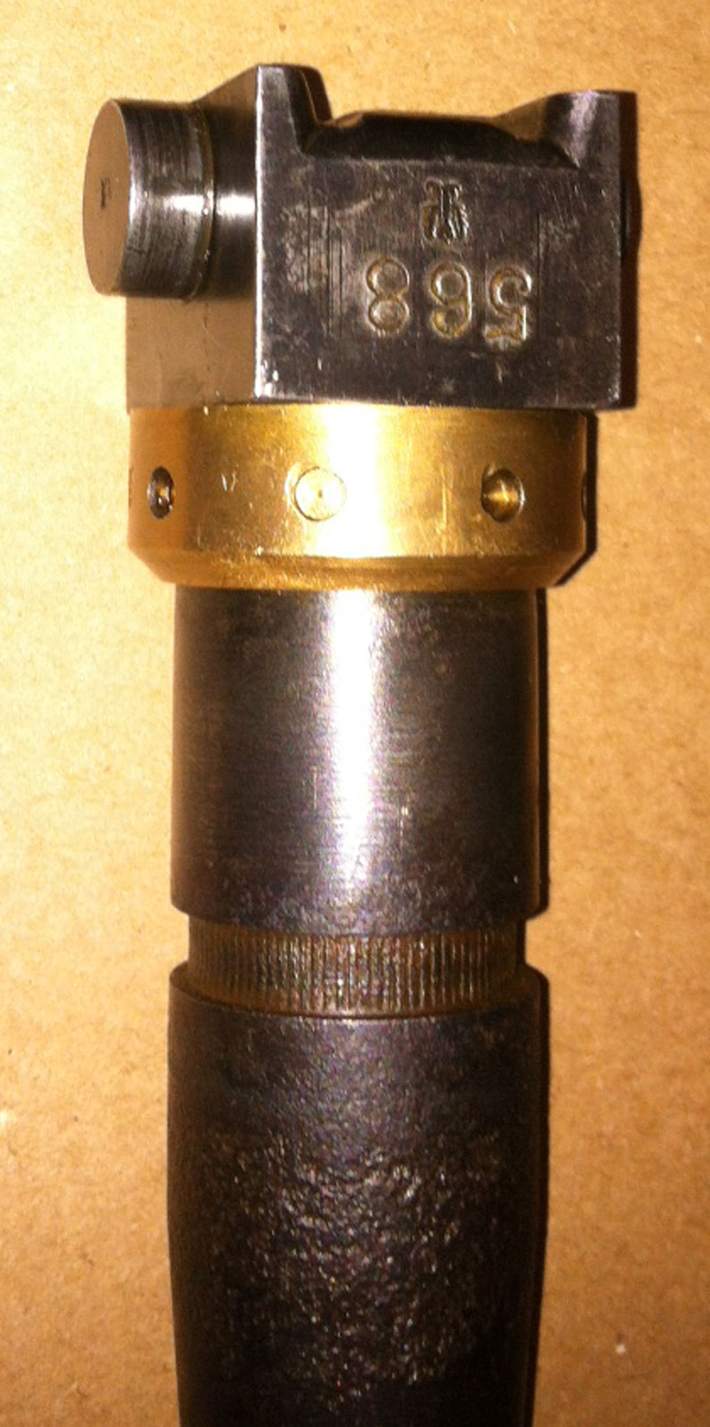 **GERMAN MAXIM MG 08/15 AIRCRAFT GUN WITH PARTIAL SYNCHRONIZATION GEAR ...