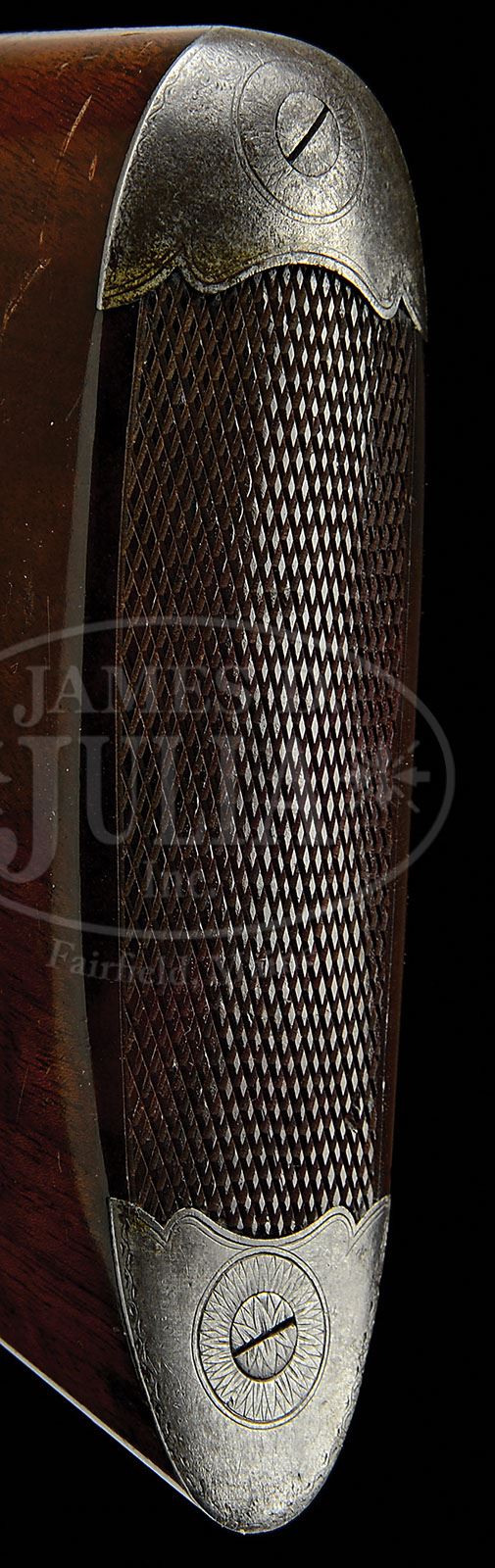 ALEXANDER HENRY HAMMERLESS UNDER-LEVER DOUBLE RIFLE.