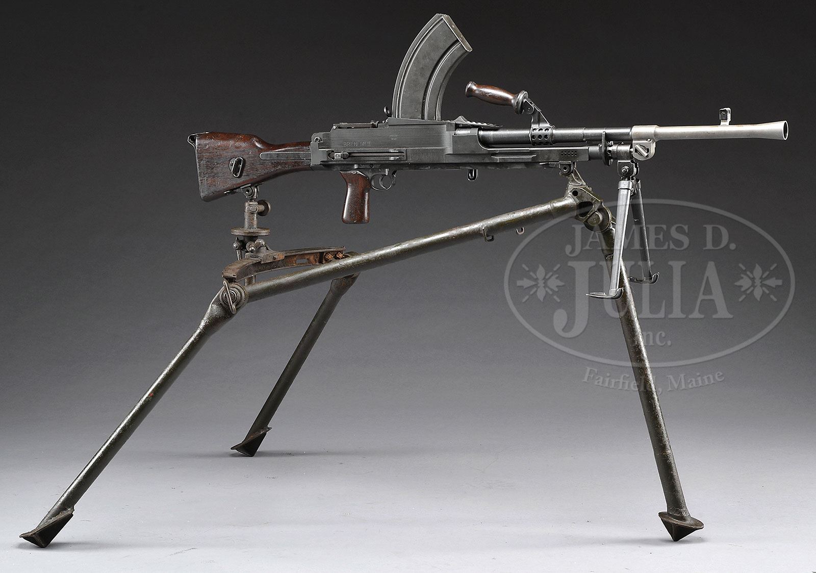 **BREN MK II IN ORIGINAL TRANSIT CHEST (C&R).