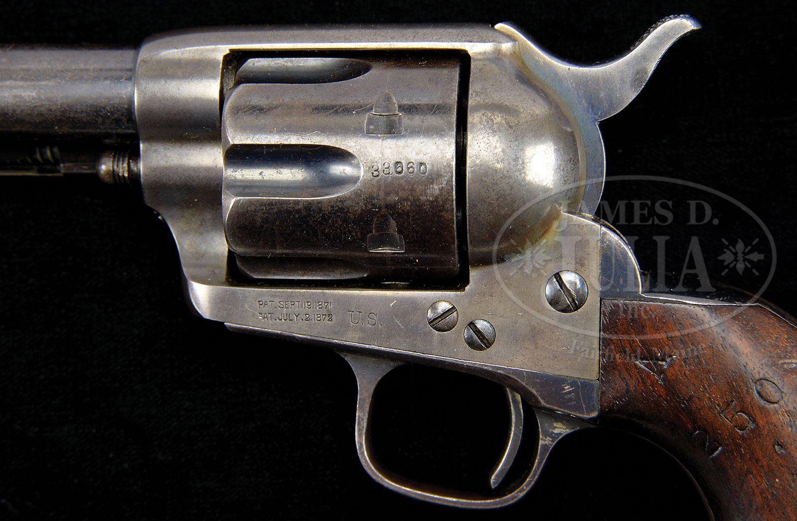 COLT CAVALRY SINGLE ACTION ARMY REVOLVER.