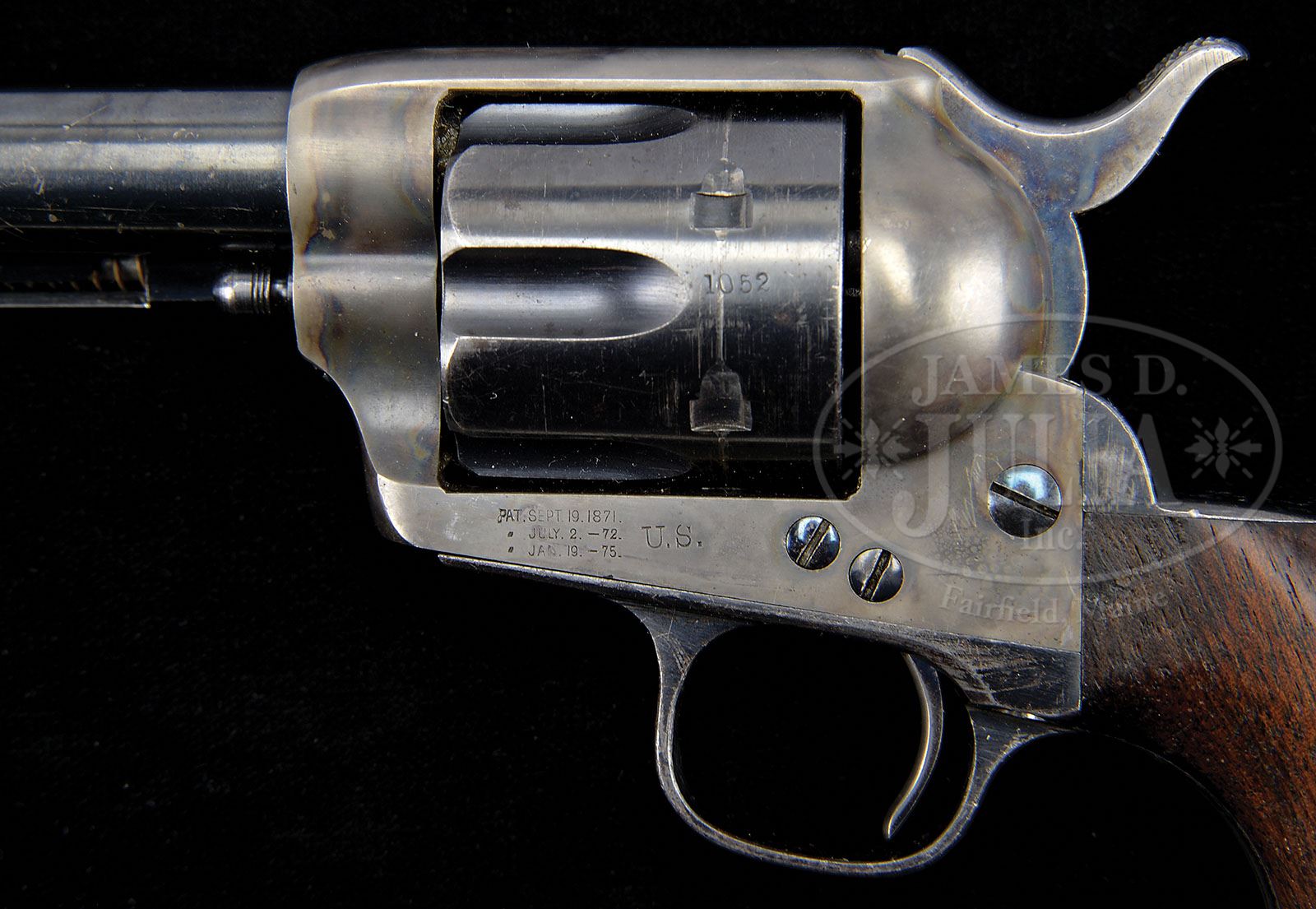 FINE 1880s COLT CAVALRY SINGLE ACTION ARMY REVOLVER.