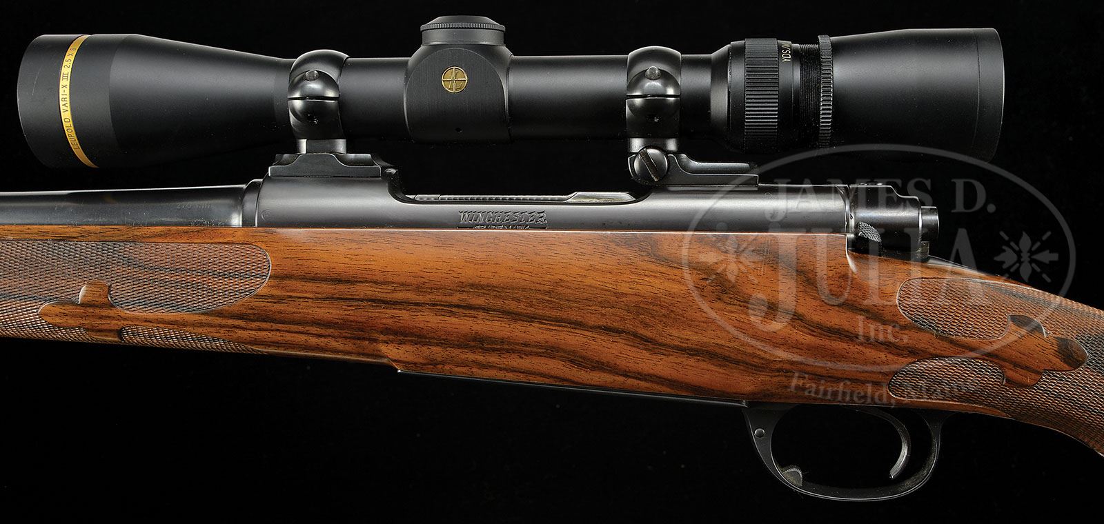 *AL BIESEN CUSTOM MODEL 70 FEATHERWEIGHT RIFLE.
