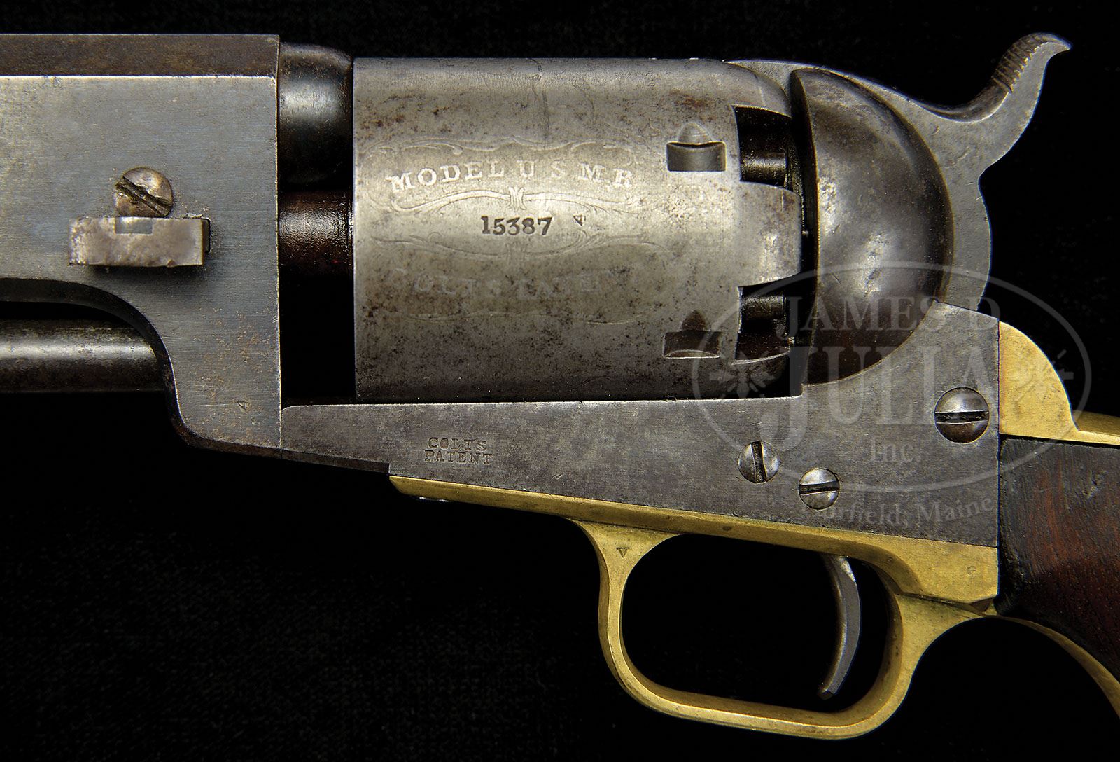 COLT THIRD MODEL DRAGOON PERCUSSION REVOLVER.