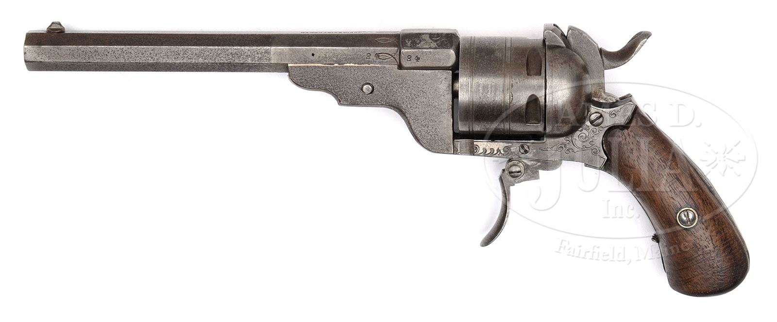 BELGIAN COPY OF COLT PATERSON REVOLVER.