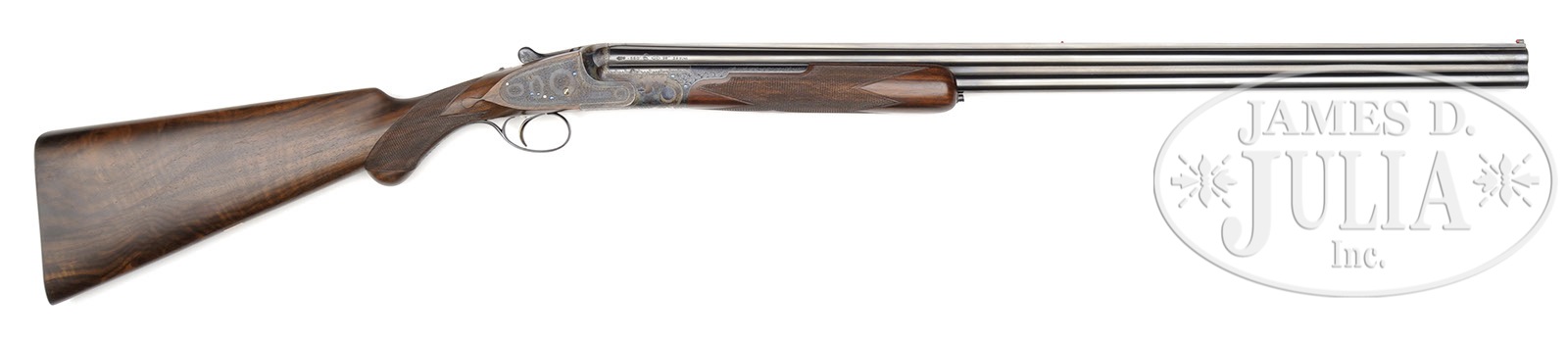 EXQUISITE 28 GAUGE BOSS SINGLE TRIGGER EJECTOR SIDELOCK OVER-UNDER GAME ...