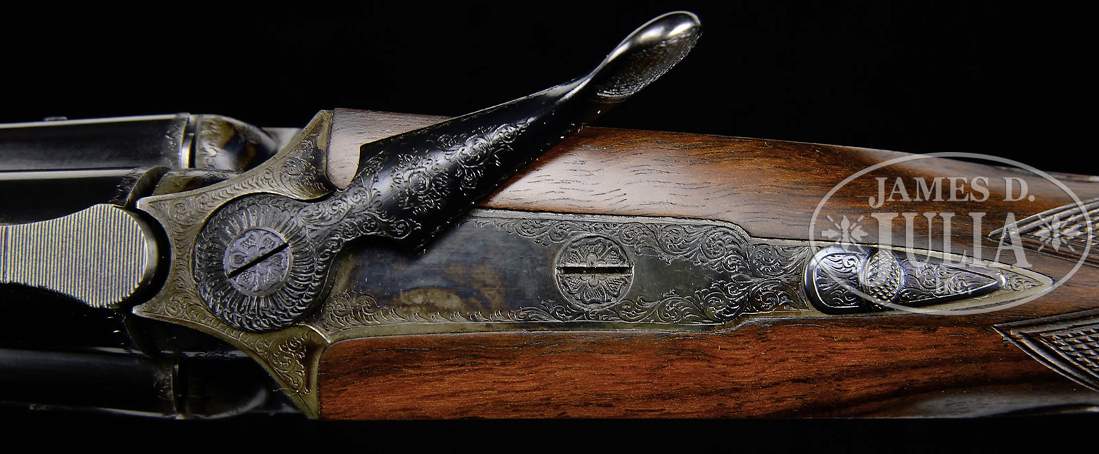 EXQUISITE 28 GAUGE BOSS SINGLE TRIGGER EJECTOR SIDELOCK OVER-UNDER GAME ...