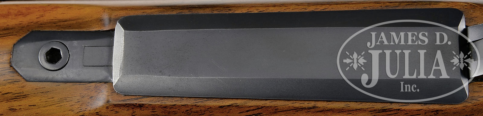 CHAMPLIN “KEITH GRADE” BOLT ACTION RIFLE WITH SCOPE.