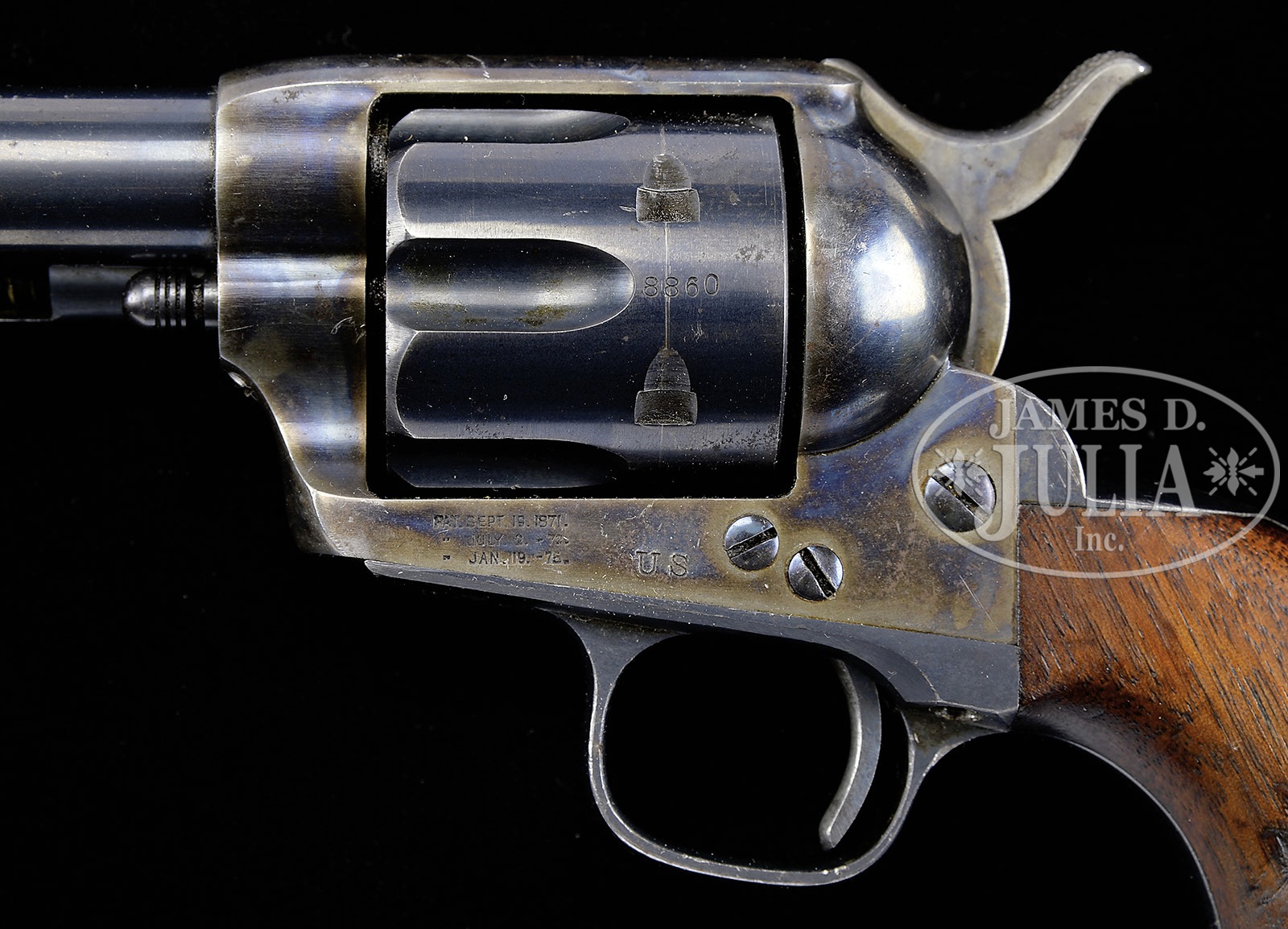 SCARCE VERY HIGH CONDITION HENRY NETTLETON INSPECTED COLT CAVALRY ...