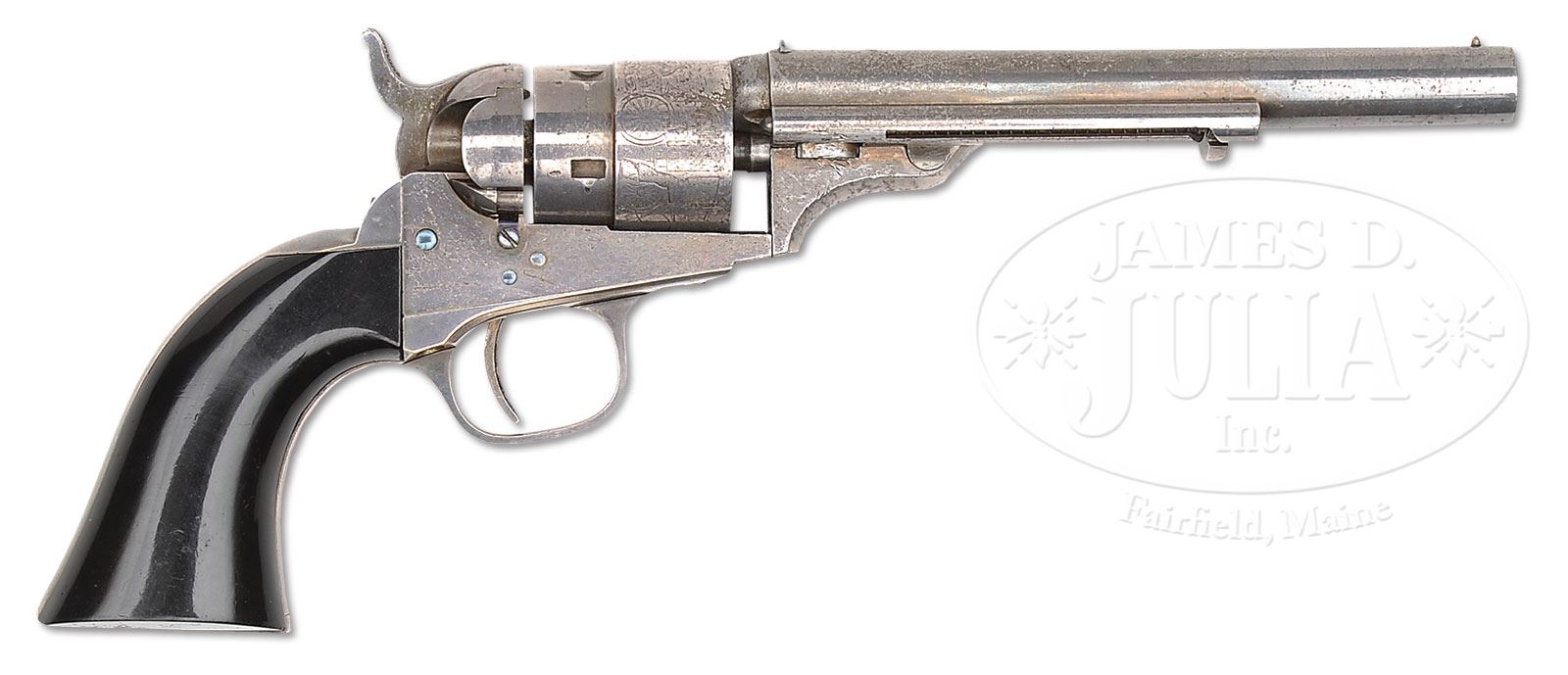 EXTRAORDINARY RARE COLT PROTOTYPE MODEL 1871-1872 POCKET SIZED CENTER ...