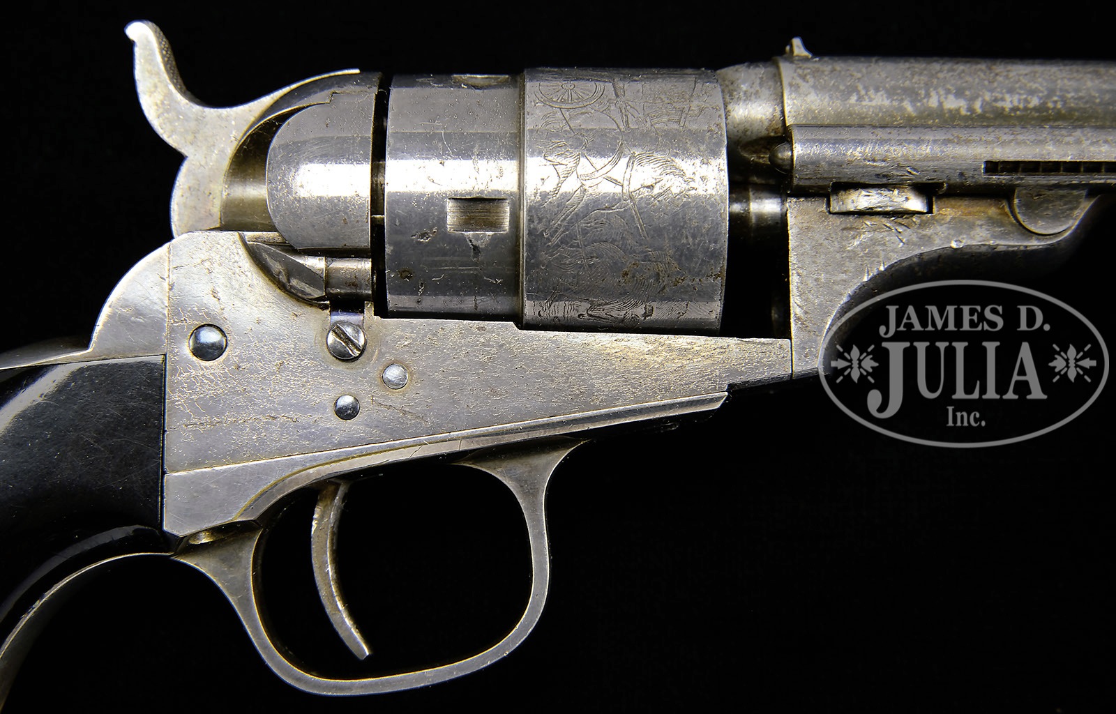 EXTRAORDINARY RARE COLT PROTOTYPE MODEL 1871-1872 POCKET SIZED CENTER ...