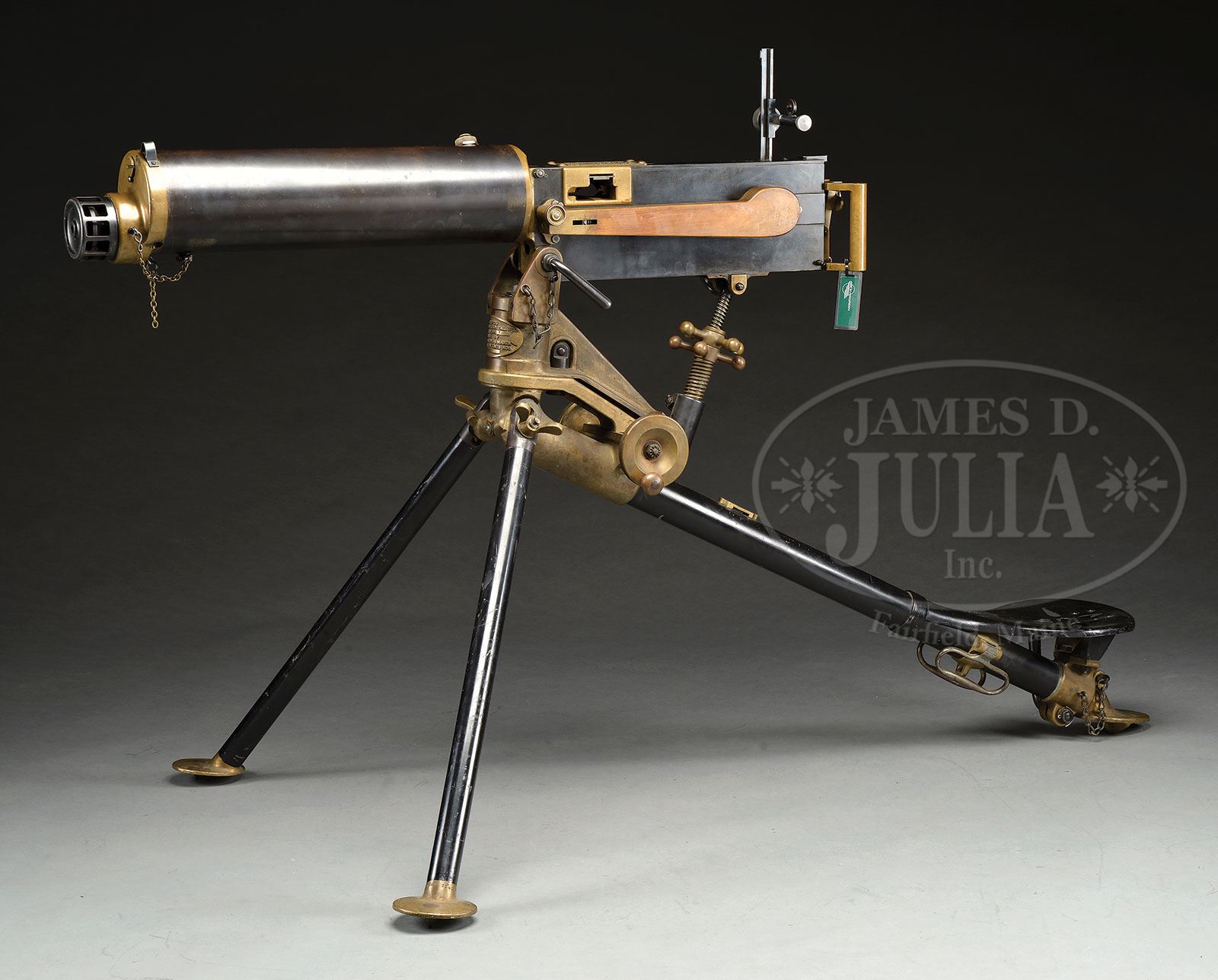 *EXTREMELY RARE AND DESIRABLE VICKERS MAXIM MODEL 1904 FORMERLY USED BY ...