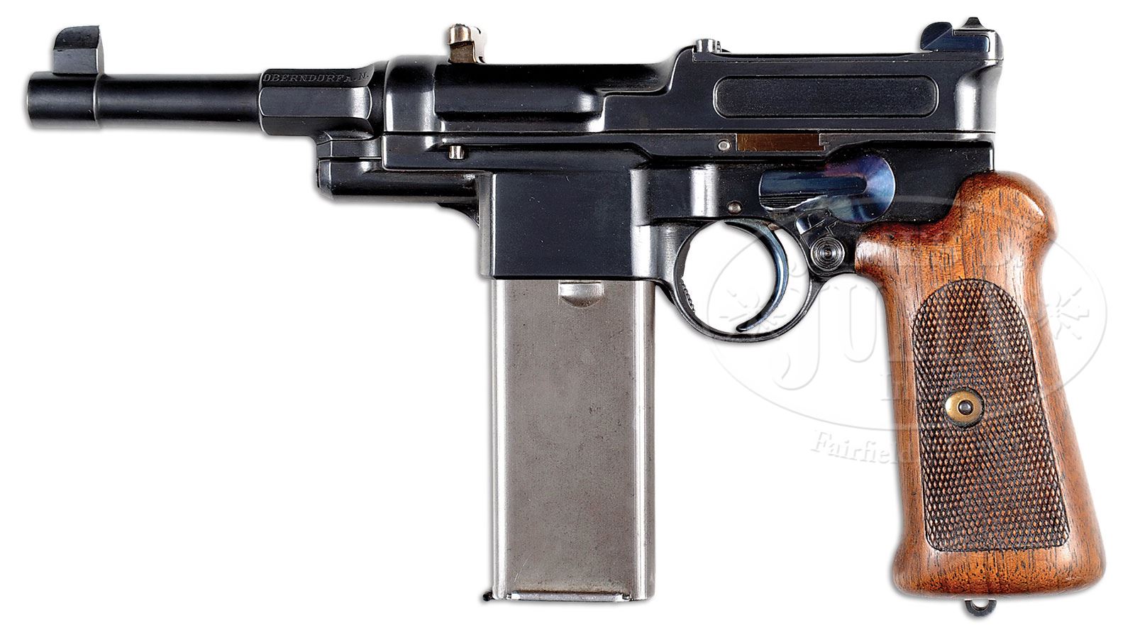 EXCEPTIONALLY RARE MAUSER M1906-08 SELF-LOADING PISTOL WITH 20 SHOT ...