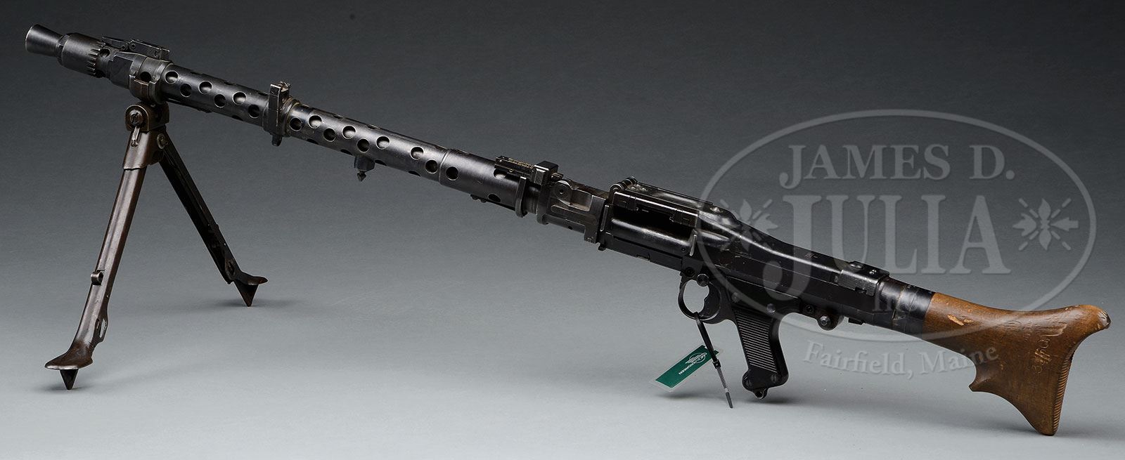 *NEARLY ALL MATCHING GERMAN WWII MG 34 MACHINE GUN (C&R).