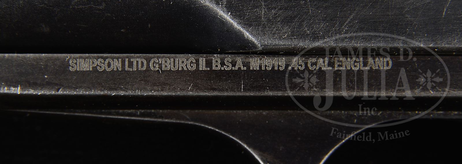 UNIQUE BSA PROTOTYPE PISTOL IN .45ACP.