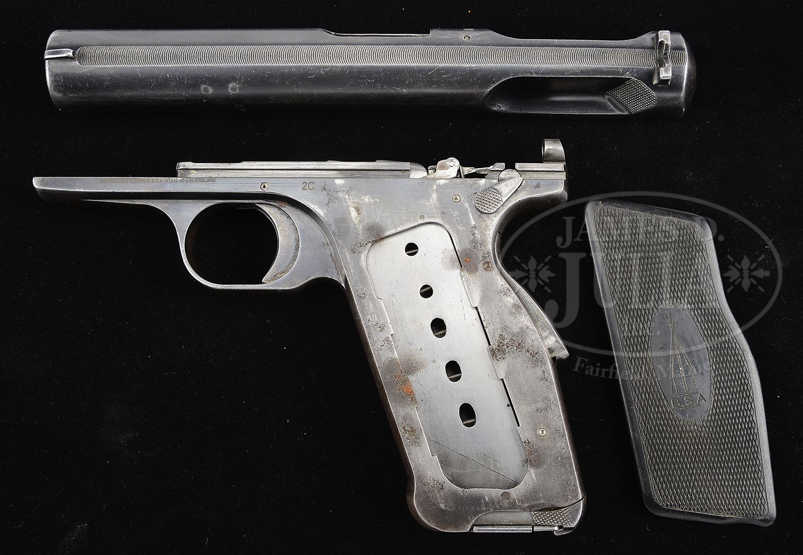 UNIQUE BSA PROTOTYPE PISTOL IN .45ACP.