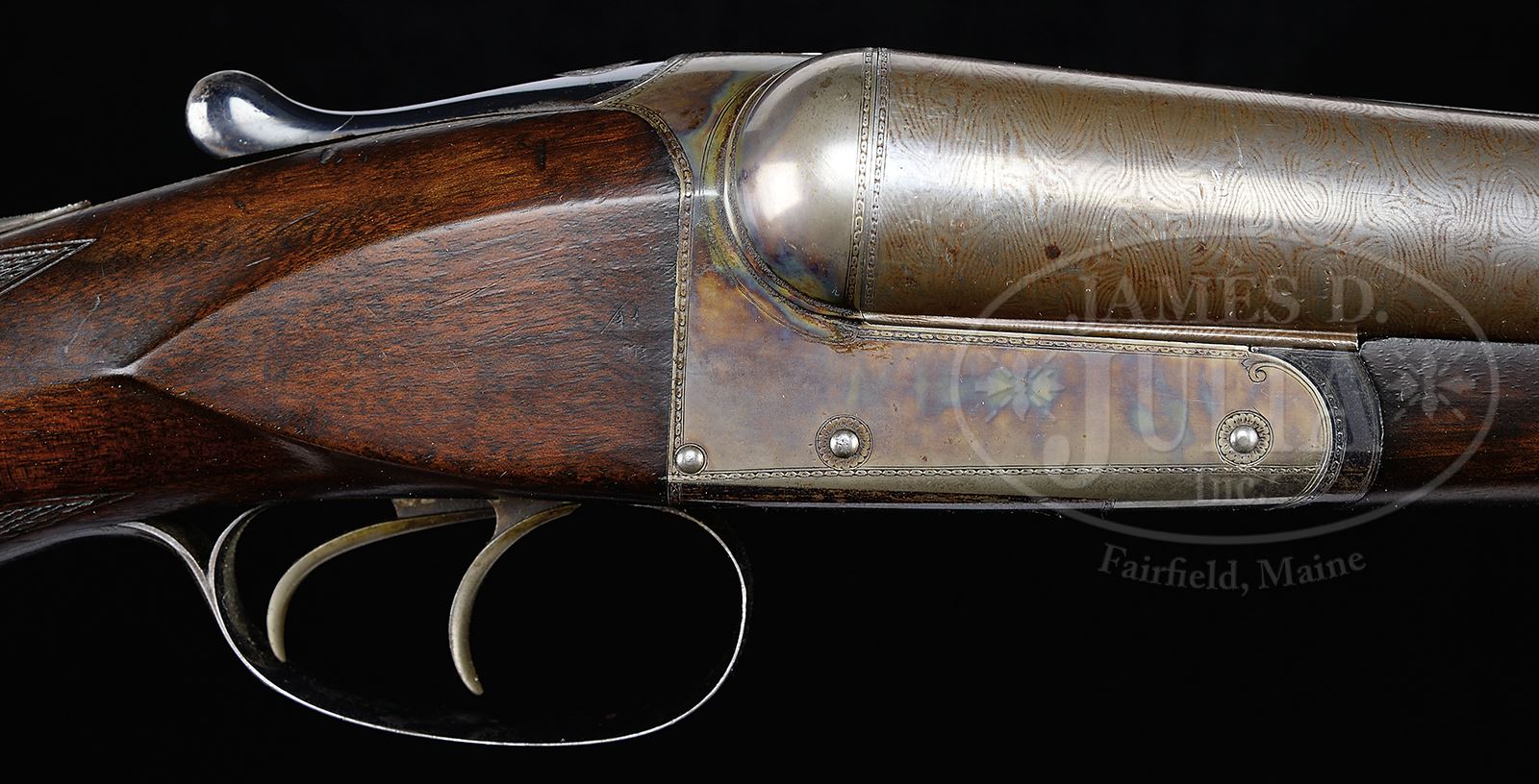 SCARCE HARRINGTON & RICHARDSON ANSON DEELEY PATENT GAME GUN.