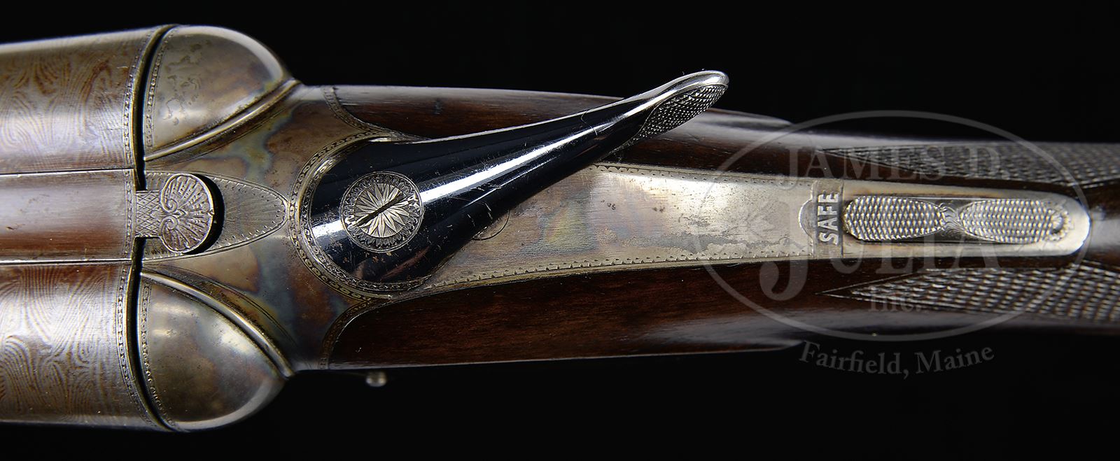SCARCE HARRINGTON & RICHARDSON ANSON DEELEY PATENT GAME GUN.