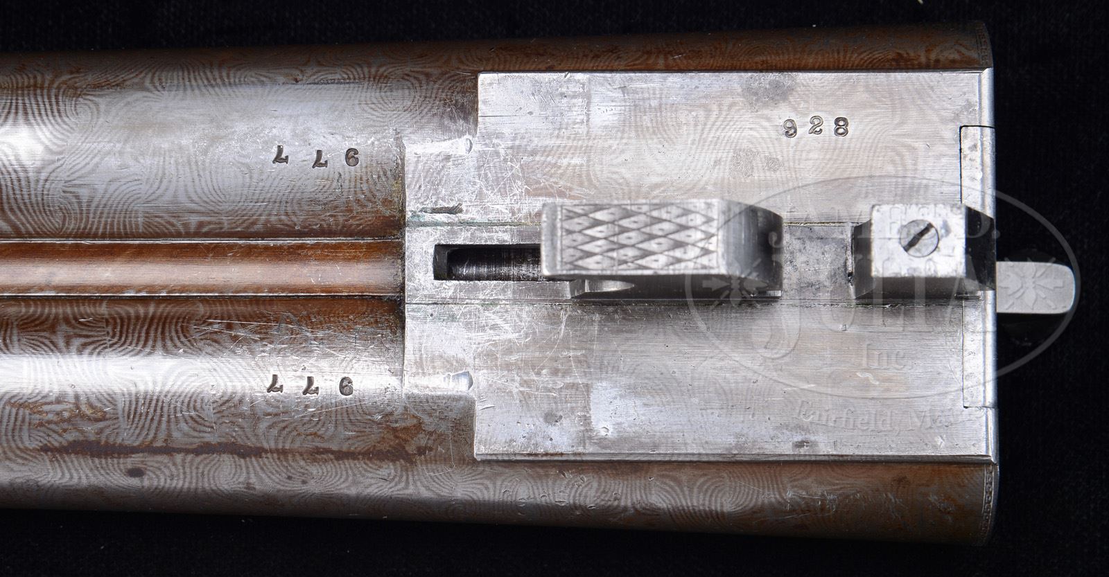 SCARCE HARRINGTON & RICHARDSON ANSON DEELEY PATENT GAME GUN.