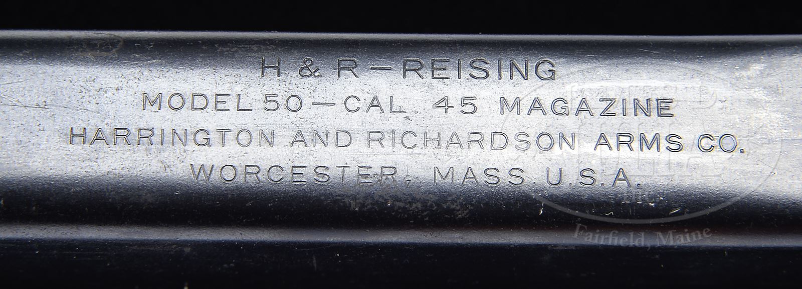 DESIRABLE H & R REISING MODEL 55 FOLDING STOCK MACHINE GUN (CURIO & RELIC)