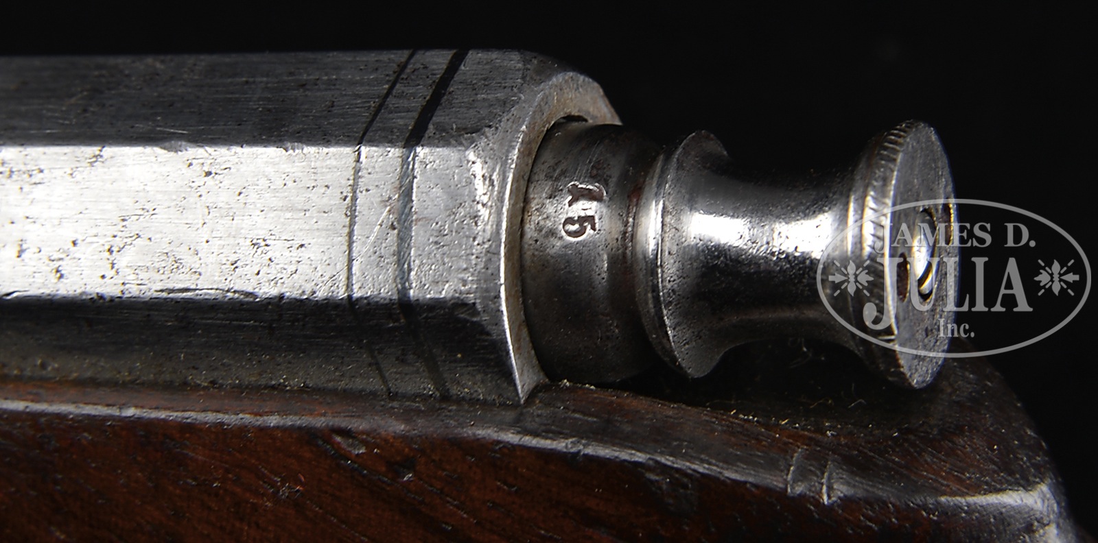 UNUSUAL DREYSE NEEDLEFIRE REVOLVER, LIGHTLY ENGRAVED, WITH LOADER.