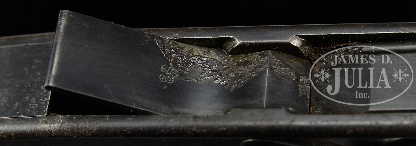 EXCEPTIONALLY RARE GEORG LUGER MODEL 1892/6 RIFLE BARRELED ACTION.