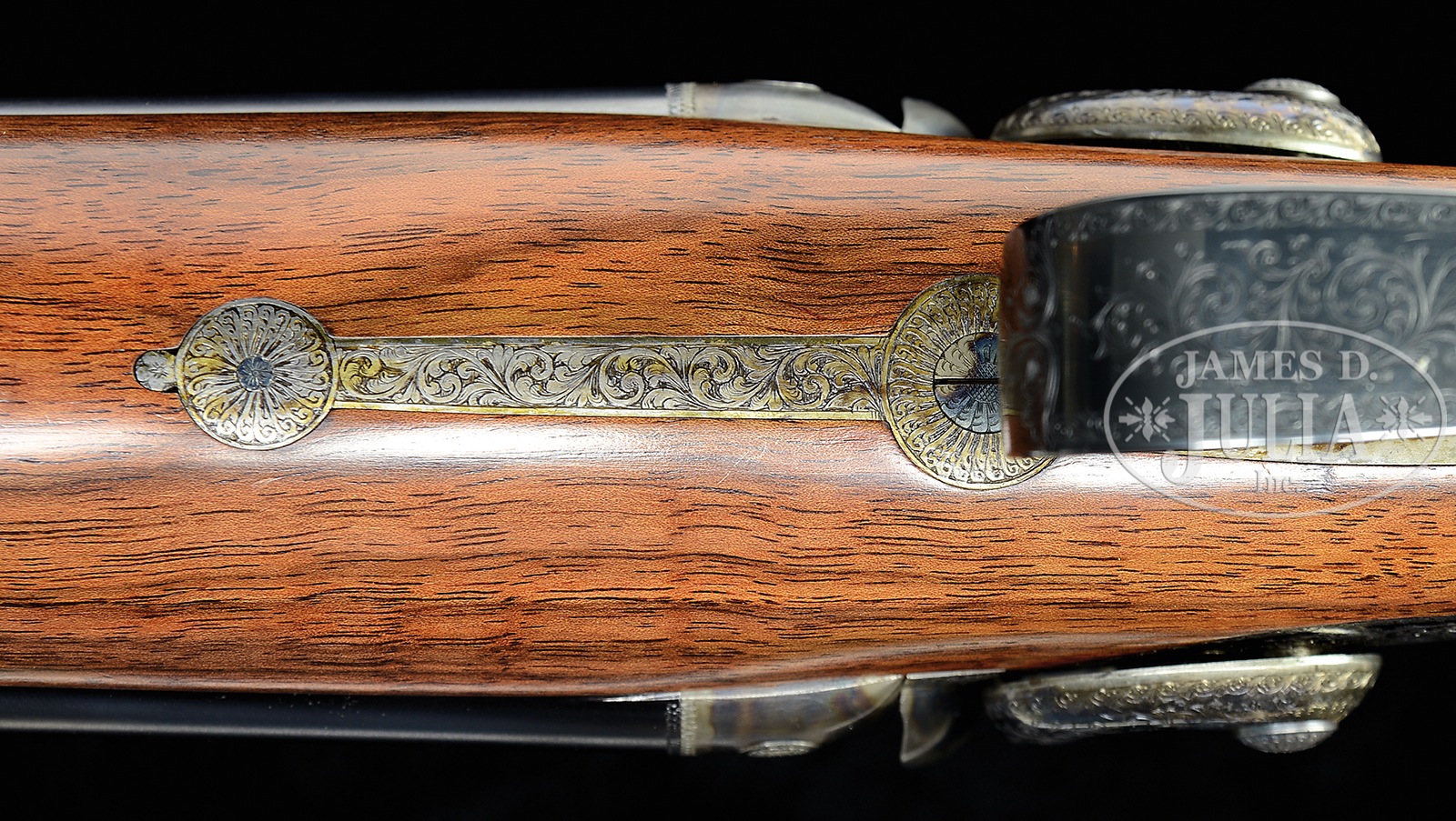 ANACHRONISTIC JAMES PURDEY PERCUSSION DOUBLE GUN MADE FOR THE ECCENTRIC ...