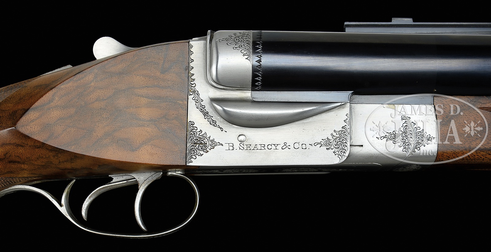 MASSIVE BUTCH SEARCY .700 NITRO BOXLOCK DOUBLE RIFLE.