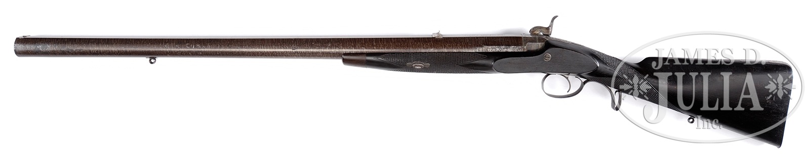 MASSIVE AND HIGH ORIGINAL CONDITION CHARLES OSBORNE 6 BORE PERCUSSION ...