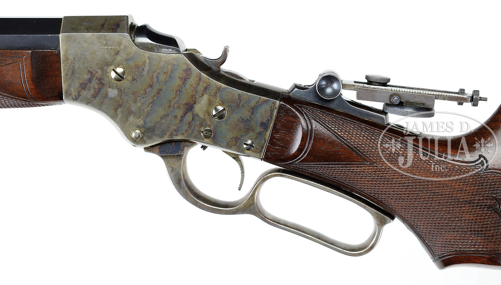 SCARCE STEVENS MODEL 47 IDEAL “MODERN RANGE” SINGLE SHOT TARGET RIFLE.