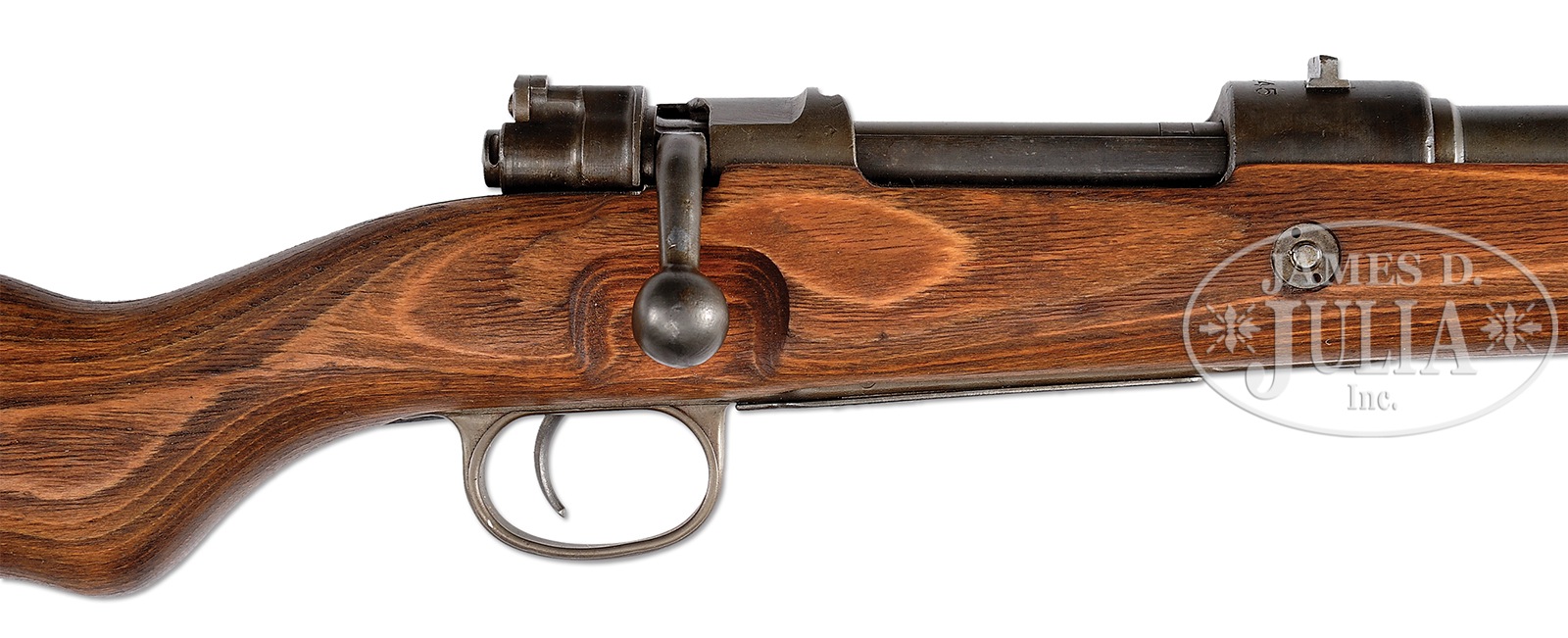 STEYR VOLKSSTURM VG98 RIFLE AS PRODUCED AT MAUTHAUSEN CONCENTRATION CAMP.