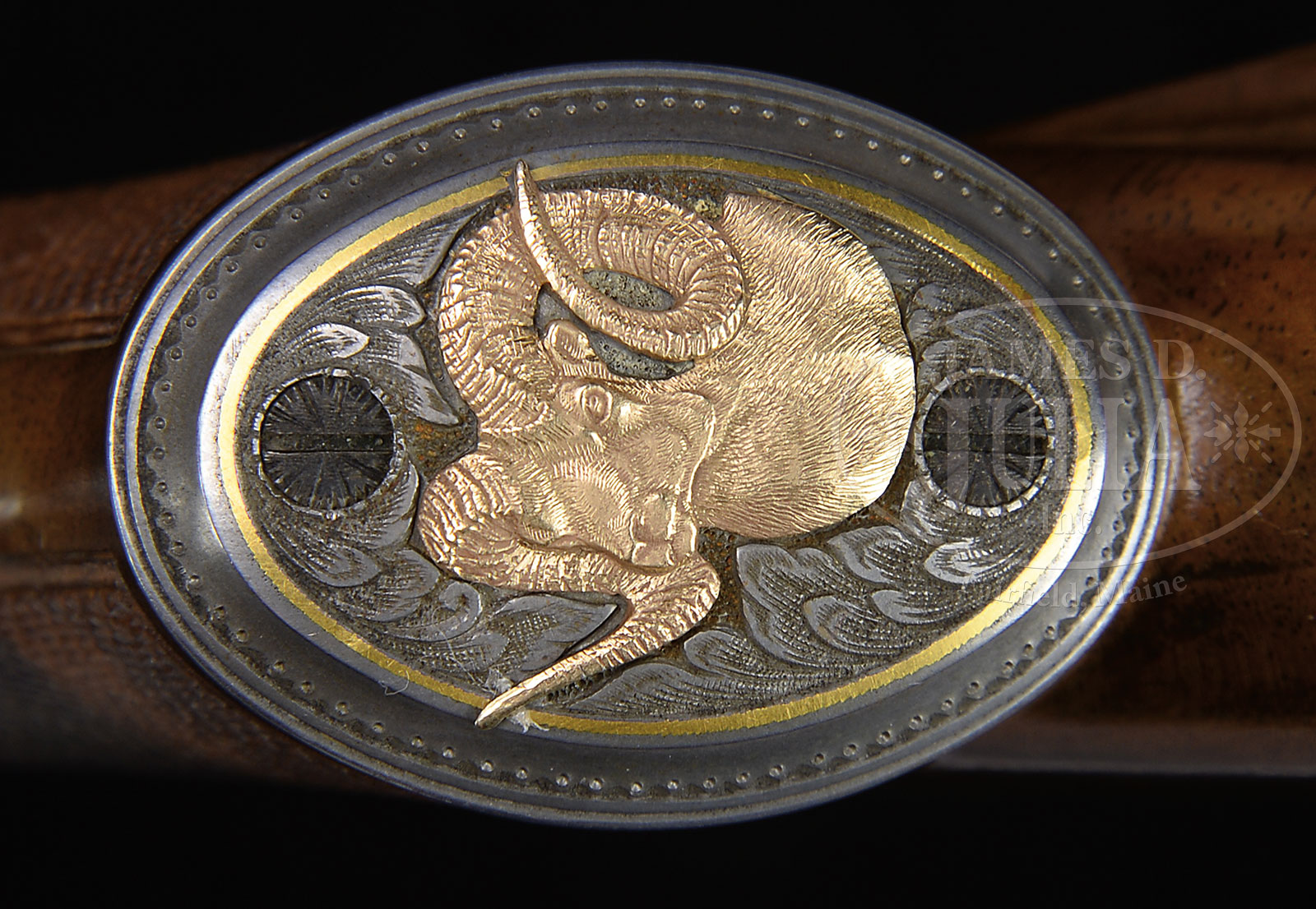 INCREDIBLE RELIEF GOLD INLAID RUGER NO. 1 CUSTOM ENGRAVED AND STOCKED ...