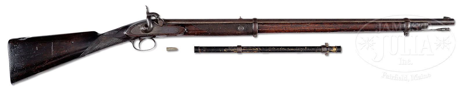 EXTREMELY RARE CONFEDERATE SCOPED 2ND QUALITY WHITWORTH SHARP SHOOTER’S ...
