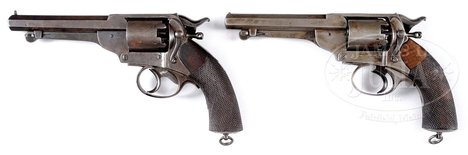 FINE MATCHED CONSECUTIVELY NUMBERED PAIR OF CONFEDERATE ASSOCIATED KERR ...