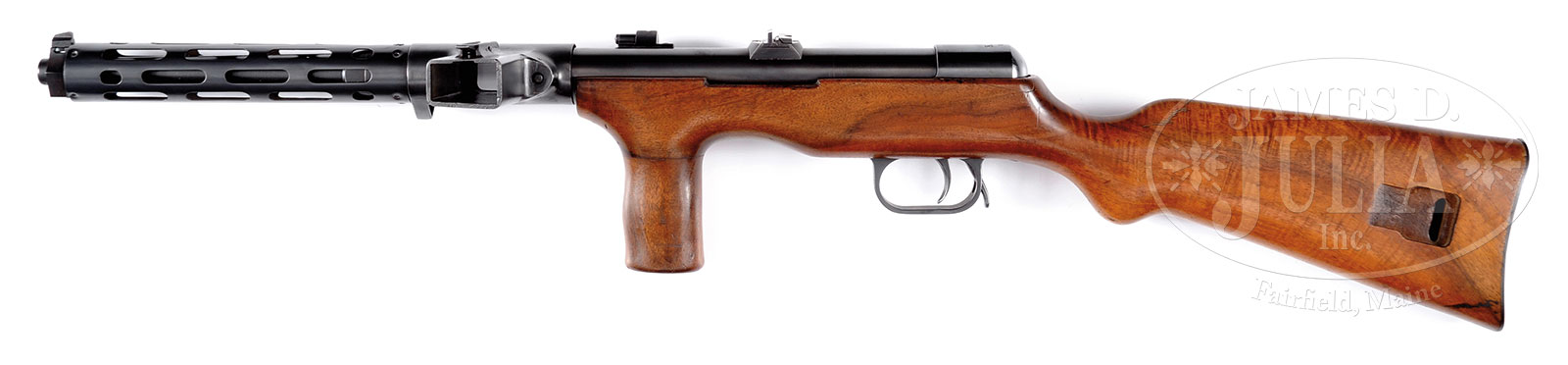 EXTREMELY ATTRACTIVE NAZI MARKED ERMA EMP MACHINE GUN (C&R).