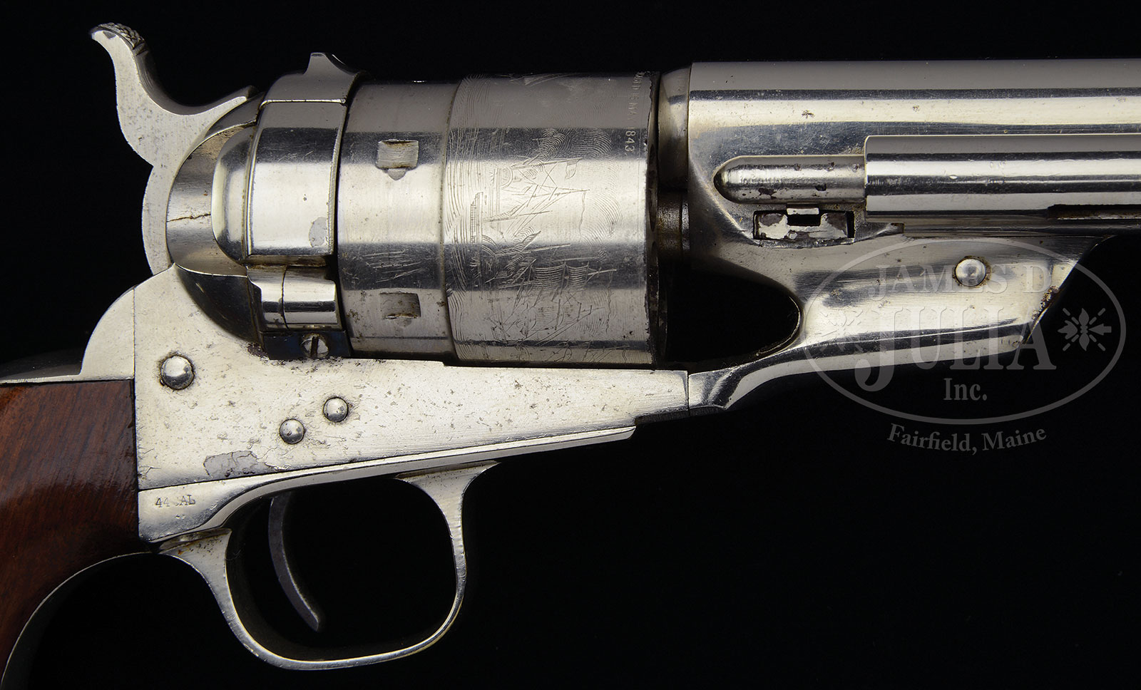 SPLENDID COLT 1860 ARMY RICHARDS MASON CONVERSION REVOLVER THE ANCESTOR ...