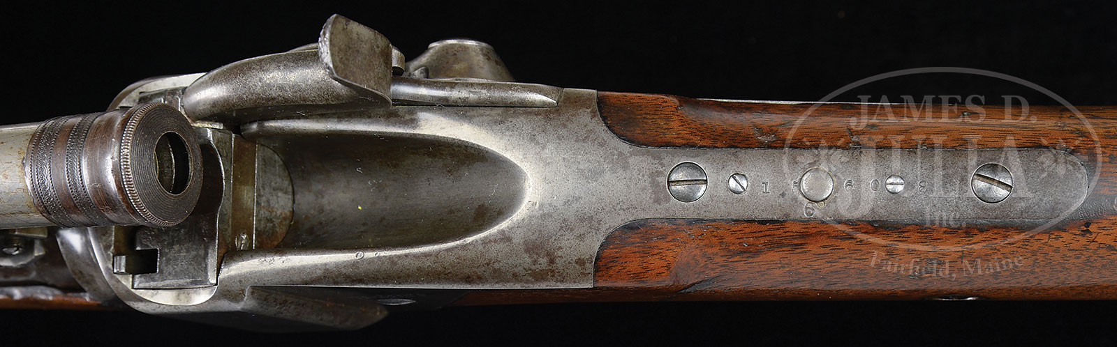 CHEYENNE, WYOMING ASSOCIATED SHARPS MODEL 1874 RIFLE WITH TELESCOPE AND ...