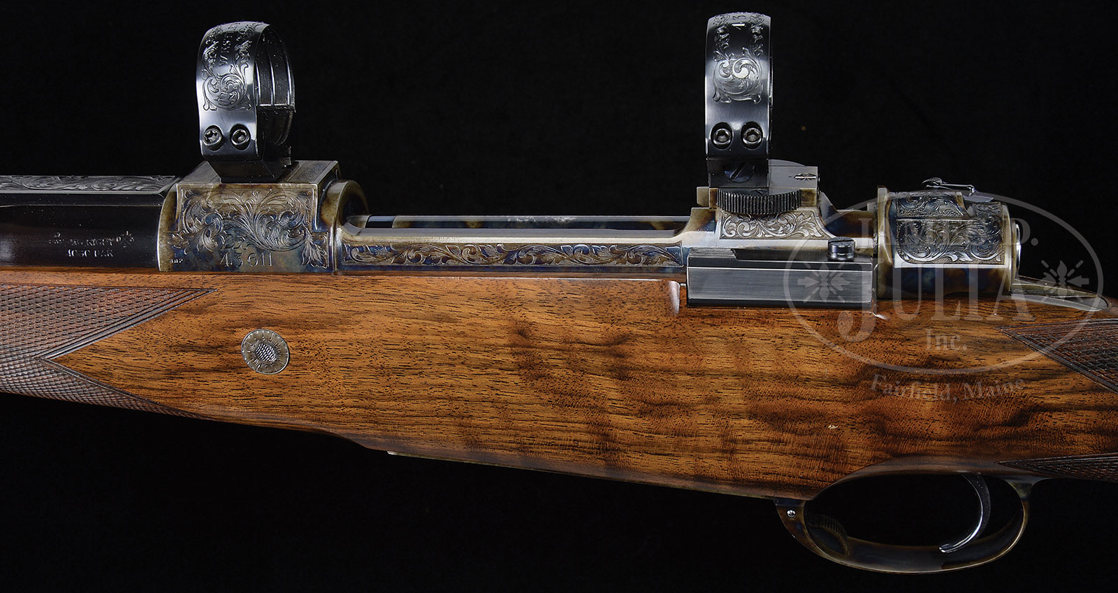 EXCEPTIONALLY FINE BOLT ACTION BIG GAME RIFLE BY WESTLEY RICHARDS WITH ...