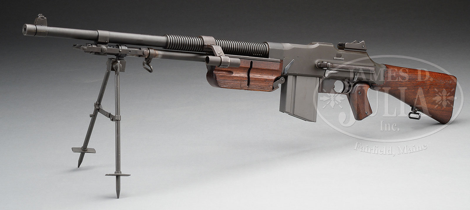 UTTERLY FANTASTIC AND RARE COLT R75A BROWNING AUTOMATIC RIFLE WITH ...