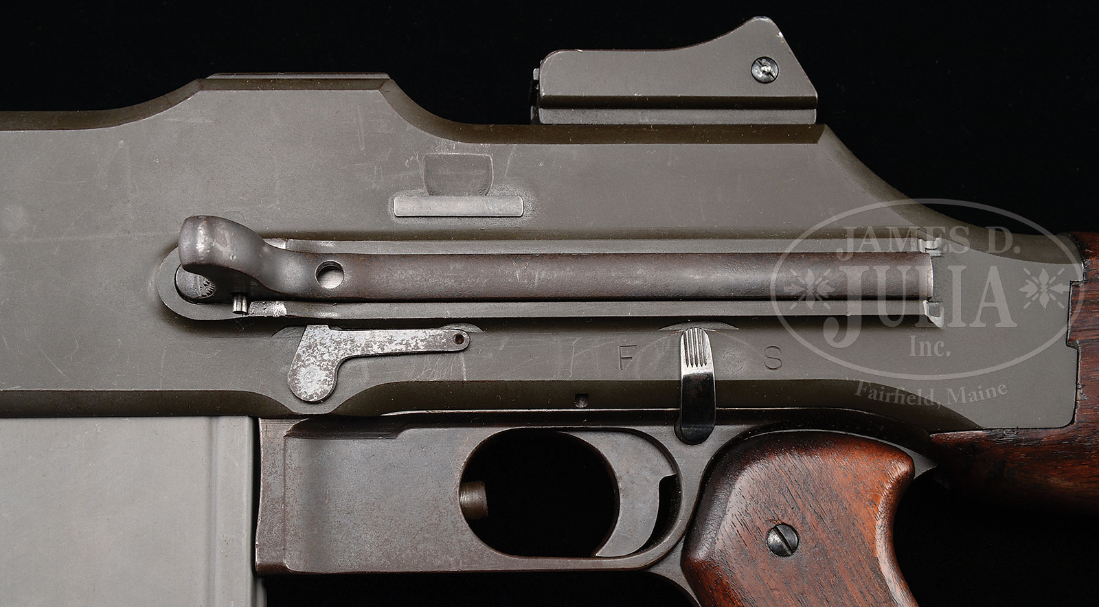 UTTERLY FANTASTIC AND RARE COLT R75A BROWNING AUTOMATIC RIFLE WITH ...